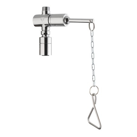 MODERN series self closing shower tap with shower head, chain operated