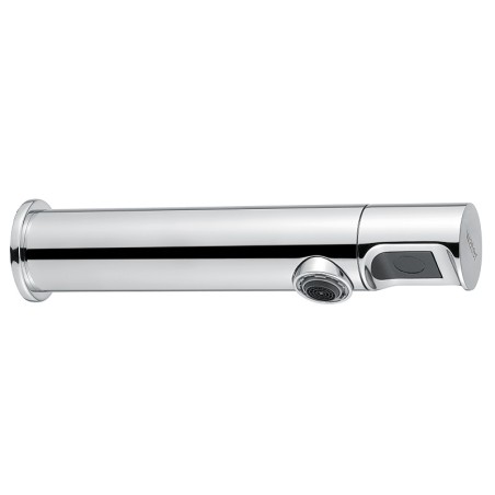 Electronic wall-mounted tap, infra-red sensor and mains power supply 230V