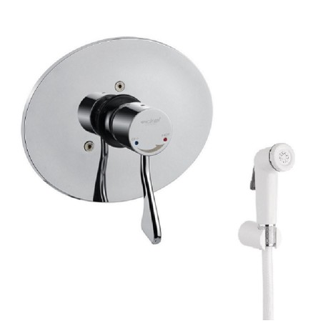 Concealed Thermostatic progressive mixer for shower with clinical lever ...